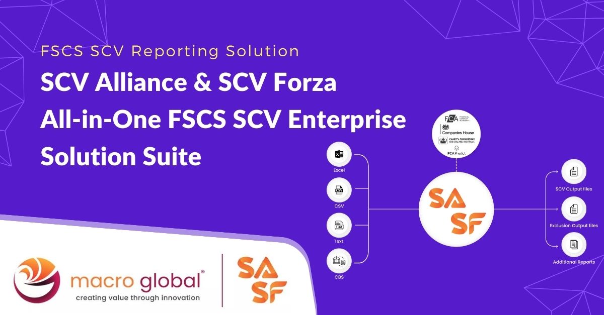FSCS SCV Reporting Solution | PRA-Compliant Single Customer View Software