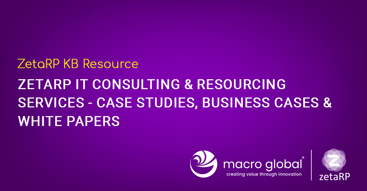 IT Consulting Case Studies, Business Cases & White Papers | zetaRP