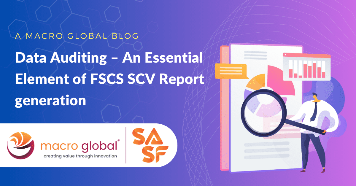 Data Quality & FSCS Compliance: MG's SCV Software Suite