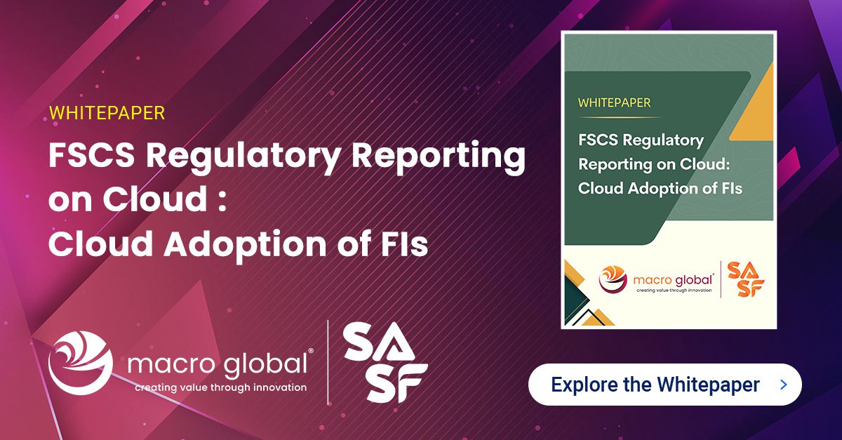 FSCS Regulatory Reporting on Cloud Platforms - Whitepaper