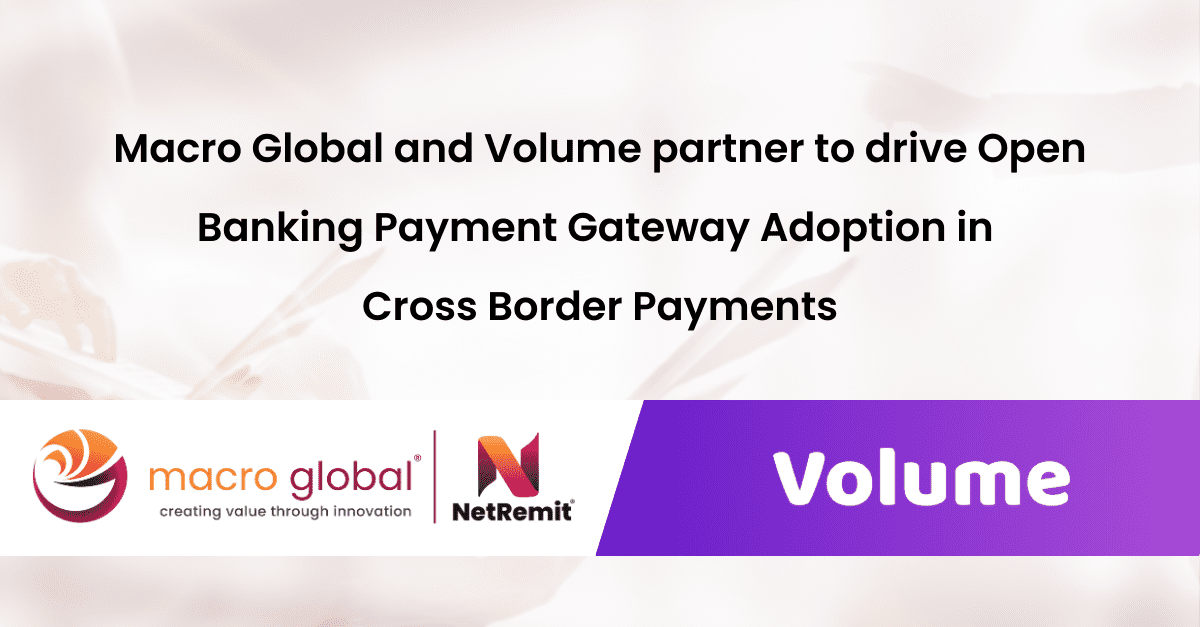 Macro Global and Volume Enter Strategic Partnership